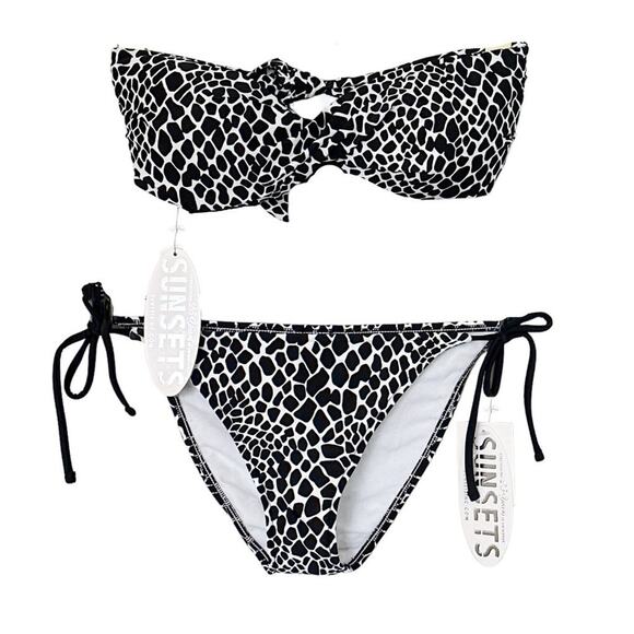 Sunsets | Swim | Sunsets Swimwear Utopia Twist Bandeau With Tie Side ...